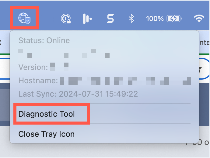 Download macOS Roaming Client log files – DNSFilter